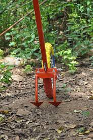 4 Feet Cycle Weeder with 6, 8 & 11 Inch Blades 3 Tine Manual